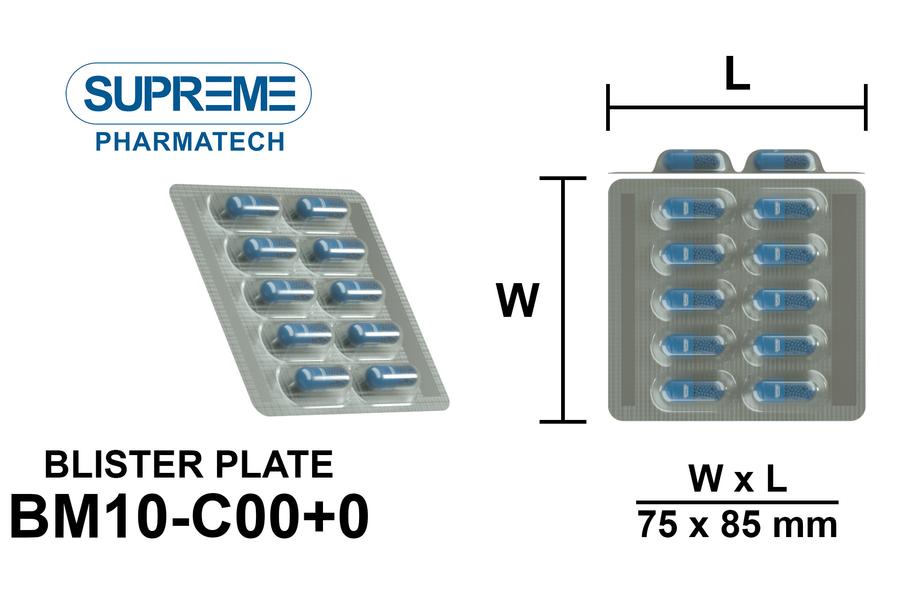 BM10-C00+0 Blister / 10 Capsules » Supreme Pharmatech